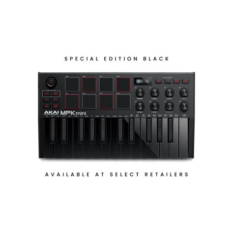 Akai Mpk Mini Mk3 25 Key Negro La Tienda De Audio