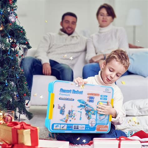 Makerzoid 200 In 1 Scratch Jr Coding Robot Kit Stem Smart Robot Prem Makerzoid