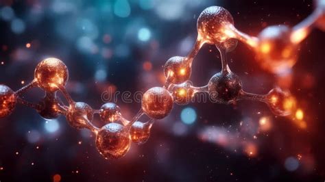 Exploring Molecular Structures And Their Interactions In Chemistry Stock Video Video Of Model
