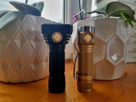 Emisar Dt8 Emisar D4v2 Size Comparison Rflashlight