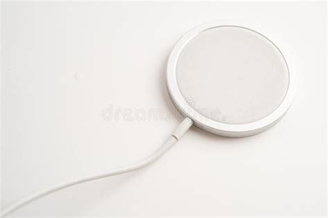 Wireless Charger Magnetic Charging Modern Equipment Of Mobile Phone Stock Image Image Of