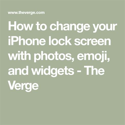 How To Personalize Your Ios Lock Screen With Widgets And Wallpaper Artofit
