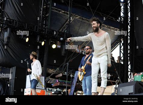Edward Sharpe And The Magnetic Zeroz Performs During The Hangout Music