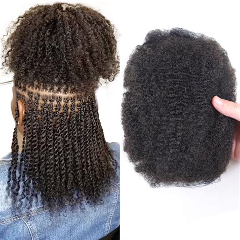 Happyandcc 100 Percent Afro Kinky Human Hair Bulk For