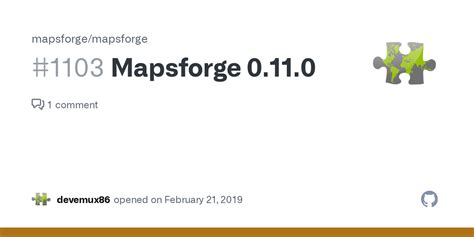 Mapsforge 0110 · Issue 1103 · Mapsforgemapsforge · Github