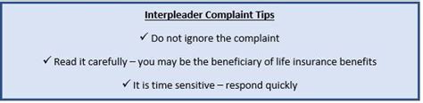 Why Was I Served An Interpleader Complaint For Life Insurance Benefits