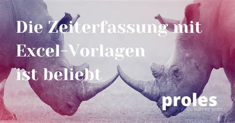 Die Zeiterfassung Mit Excel Vorlagen Ist Beliebt
