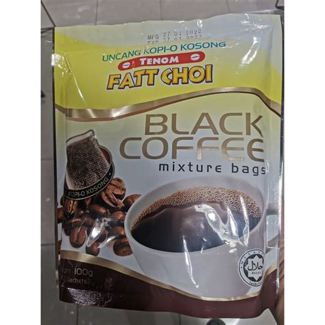 Black Coffee Sabah Tenom Uncangkopi O Kosong Tenom Made Shopee Malaysia