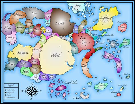 Naruto World Map By Mcskeleton Rmapporn