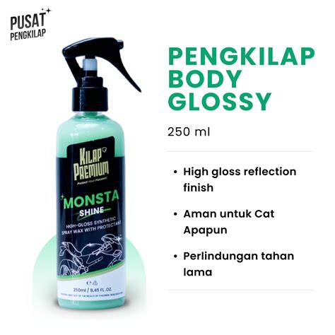 Jual Cairan Pengkilap Body Motor Mobil Glossy Pengkilap Motor Body