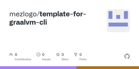 github mezlogo template for graalvm cli