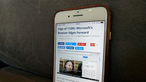 How Does Microsoft Edge On Mobile Change Things Thurrott Com