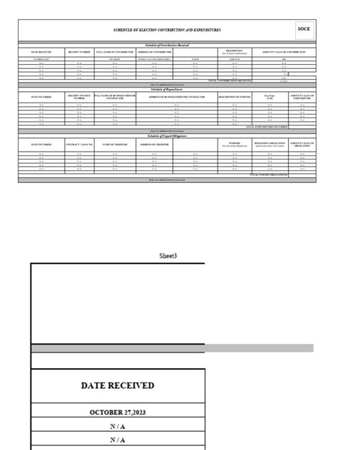 Soce Form 2 Sinalugan 080014 Pdf Expense Loans