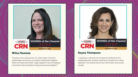 Celebrating The Power Of Women At TD SYNNEX Honorees Of CRNs Power