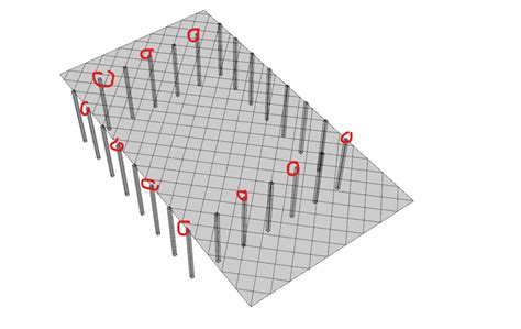 Intersecting Grid With Collumns Mcneel Forum