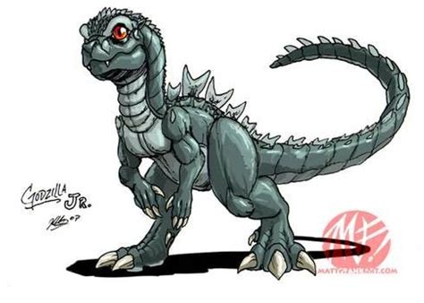 Godzilla King Of All Monsters Minillagodzilla Jr How To Draw Chibi