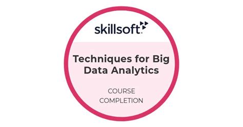 Subrat Gupta On Linkedin Techniques For Big Data Analytics • Subrat Gupta • Skillsoft® Digital