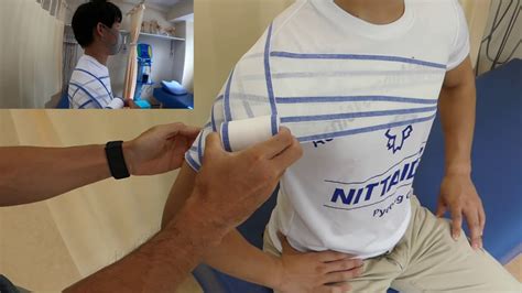 【基本包帯法】061 肩の上行麦穂帯 Traditional Japanese Basic Non Elastic Bandaging
