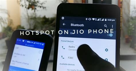 How To Enable Hotspot On Jio Phone