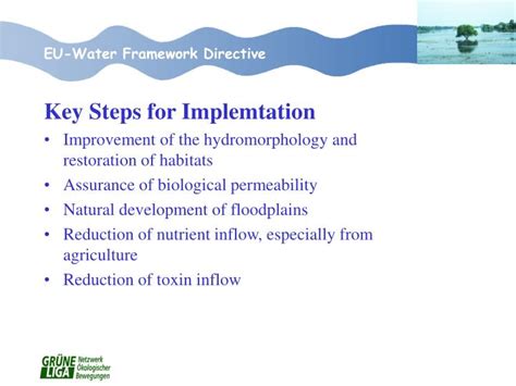 Ppt Water Management Under The Eu Water Framework Directive A European German Ngo