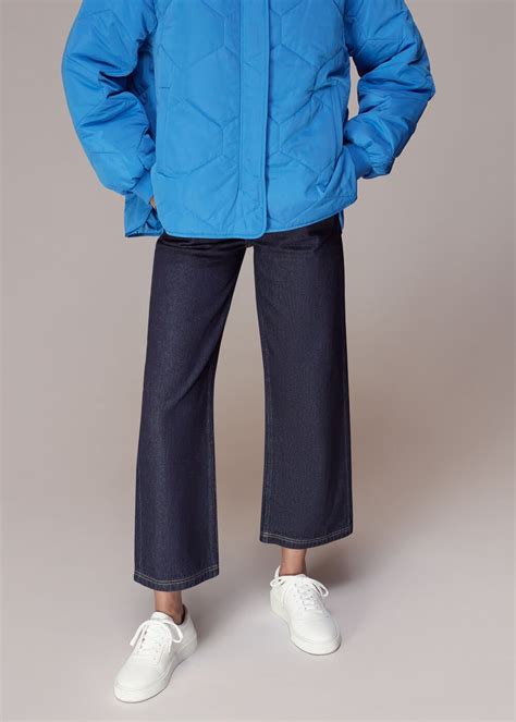 White Kalie Deep Sole Trainer Whistles Whistles Uk