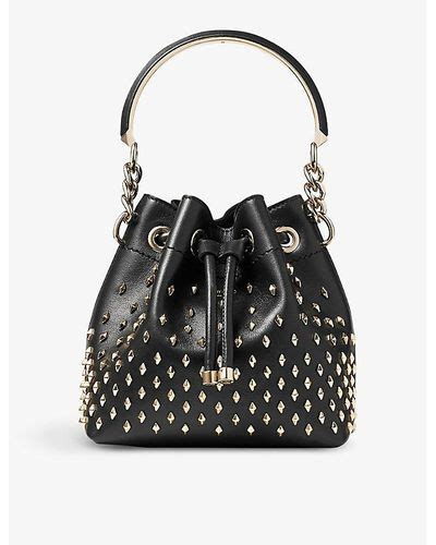 Black Jimmy Choo Top Handle Bags For Women Lyst