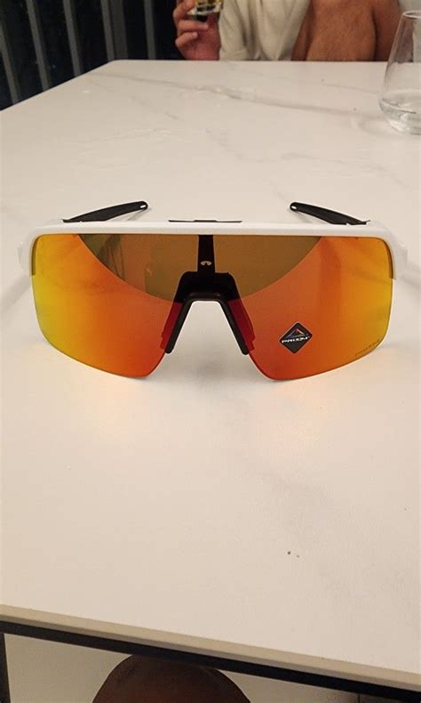 Oakley Sutro Lite Matte White Prizm Ruby Mens Fashion Watches