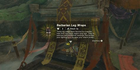Tears Of The Kingdom Barbarian Armor Set Location