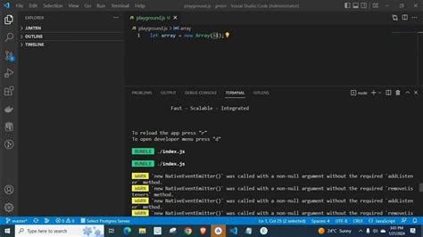 new nativeeventemitter was called with a non null argument without