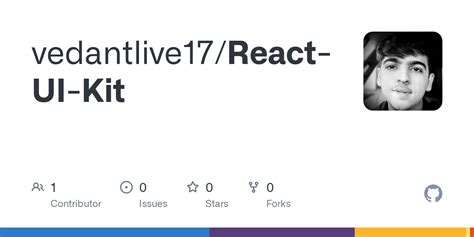 Github Vedantlive React Ui Kit
