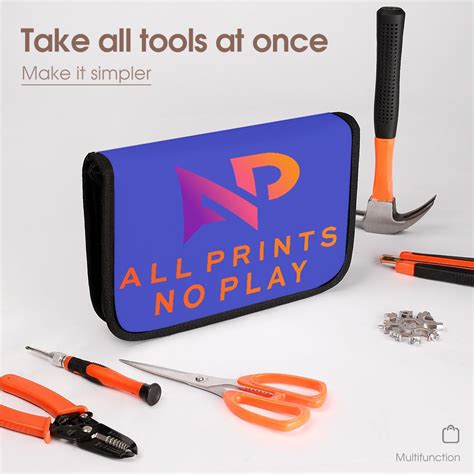 Foldable Tools Organizer All Prints No Play