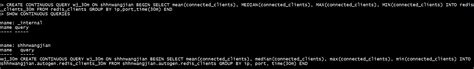 Influxdb概念和基本操作 Wzqwer 博客园
