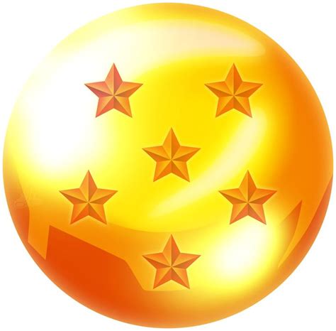 Esfera 6 Estrellas Dragones Bola De Dragon Dragon Ball