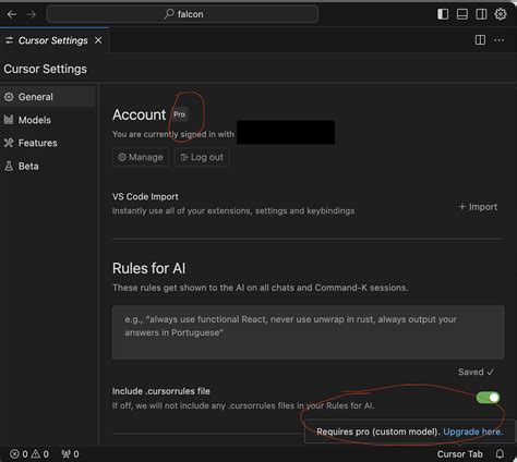 Cannot Use Tab With Hint Requires Pro Custom Model Upgrade Here
