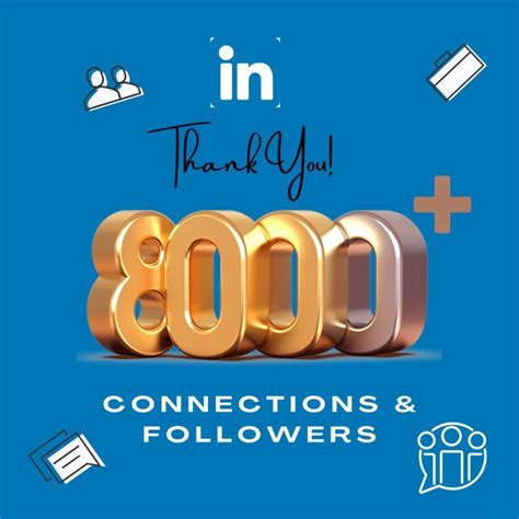 Milestone Networking Community Growth Linkedinjourney Thankyou