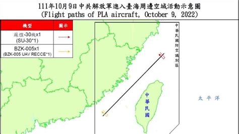 又來！雙十國慶前夕 12架共機擾台 2架次越海峽中線│tvbs新聞網