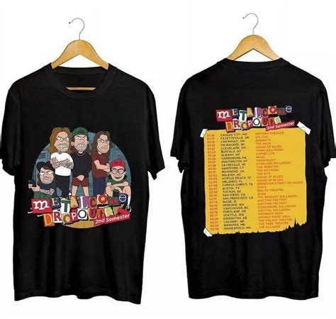 The Devil Wears Metalcore Dropouts Tour Shirt Walmart