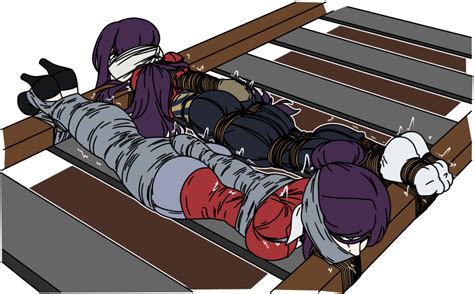 Rule 34 Bondage Bound Bound Arms Bound Hands Female Female Only Femsub Fully Clothed Gag