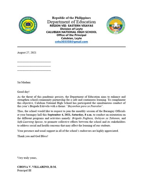 Barangay Officials Pdf