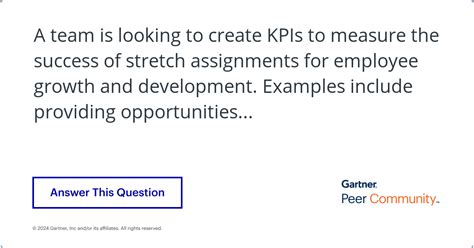 A Team Is Looking To Create Kpis To Measure The Success Of Stretch