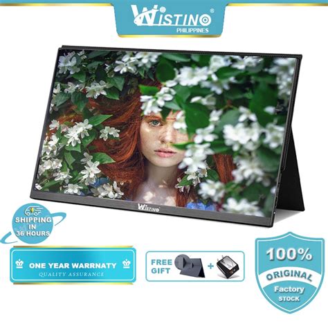 Wistino Game And Work Protable Monitor P Touch Panel Portable Monitor Usb Type C Hdmi