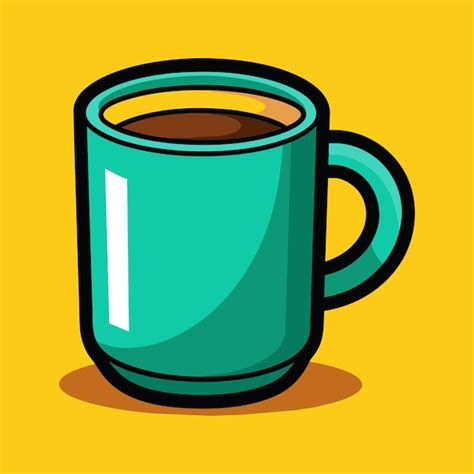Premium Vector Coffee Mug Vector Illustration