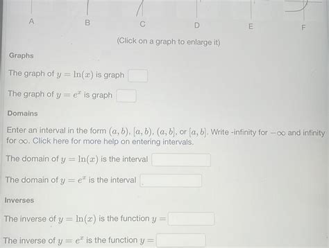 [answered] a b c click on a graph to enlarge it graphs the graph of y