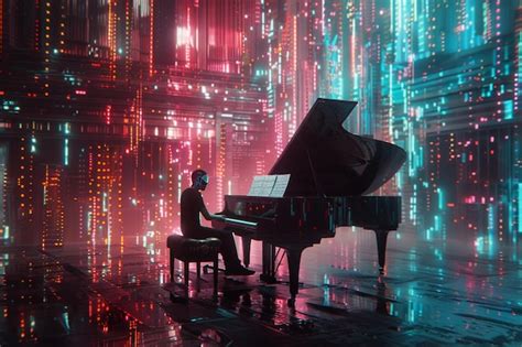 Premium Photo Explore A Sonic Utopia Where Artificial Intelligen Generative Ai