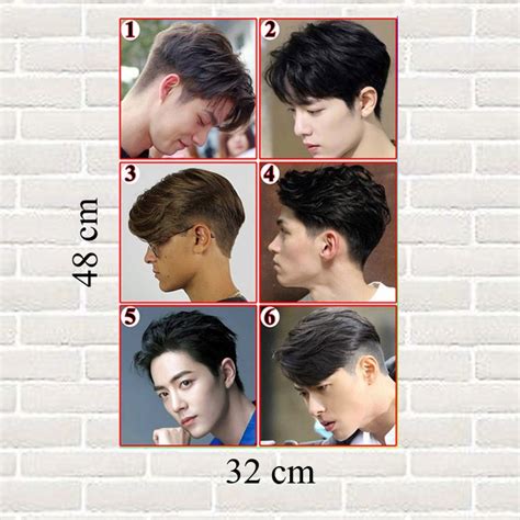 Jual Poster Babershop Pangkas Rambut Dan Salon Model Pria Terbaru Shopee Indonesia