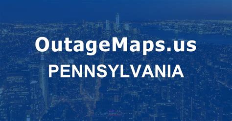 Pennsylvania Power Outages Map