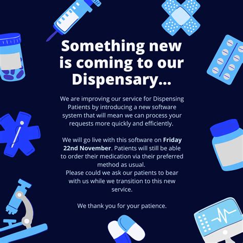 New Software System For Dispensing Patients