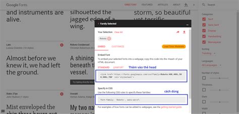 C Ch Nh Ng Font V O Website Trong Html V Css Tam Nguy N Media