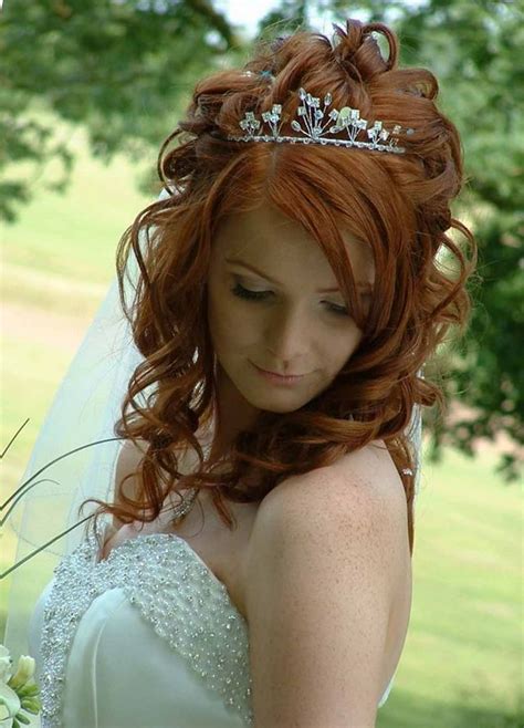 Wedding Hairstyle With Tiara