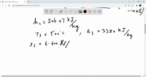 Repeat Prob Assuming An Isentropic Efficiency Of Percent For Both The Turbine And The